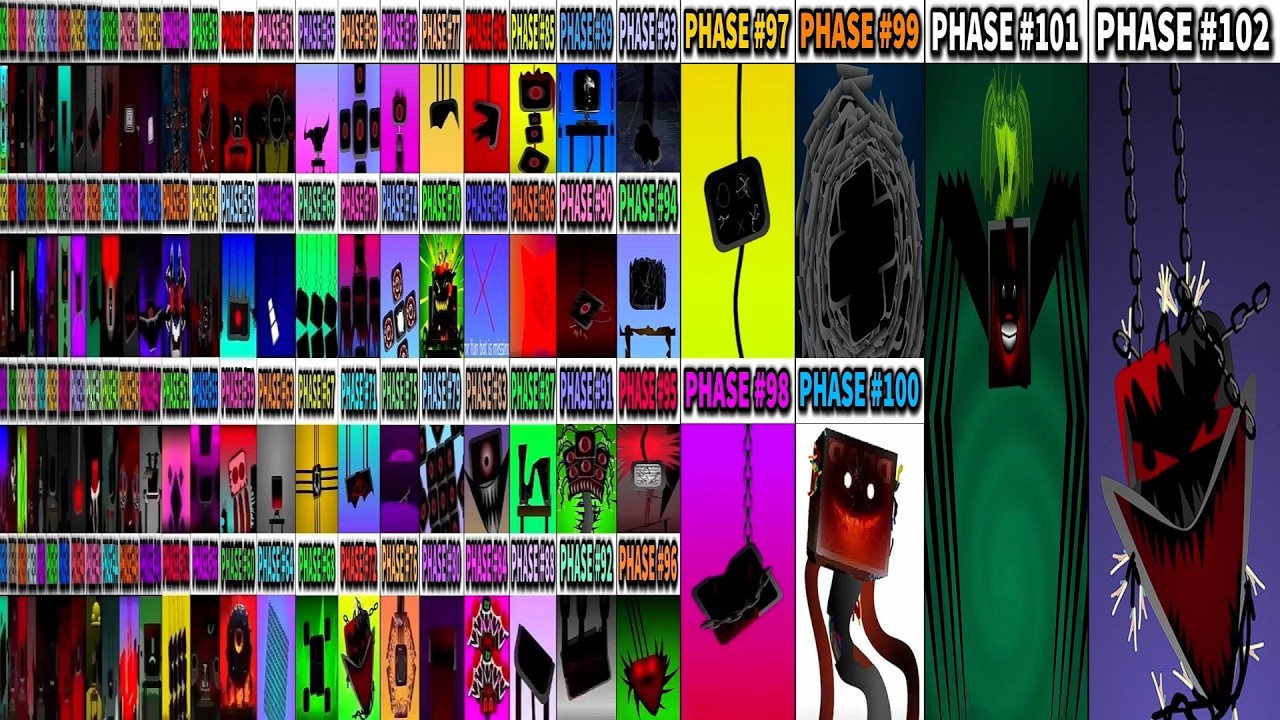 Phase 1-2-3-4 VS Phase 5 VS Phase 6 VS Phase 7 VS Phase 8 VS Phase 9 ...