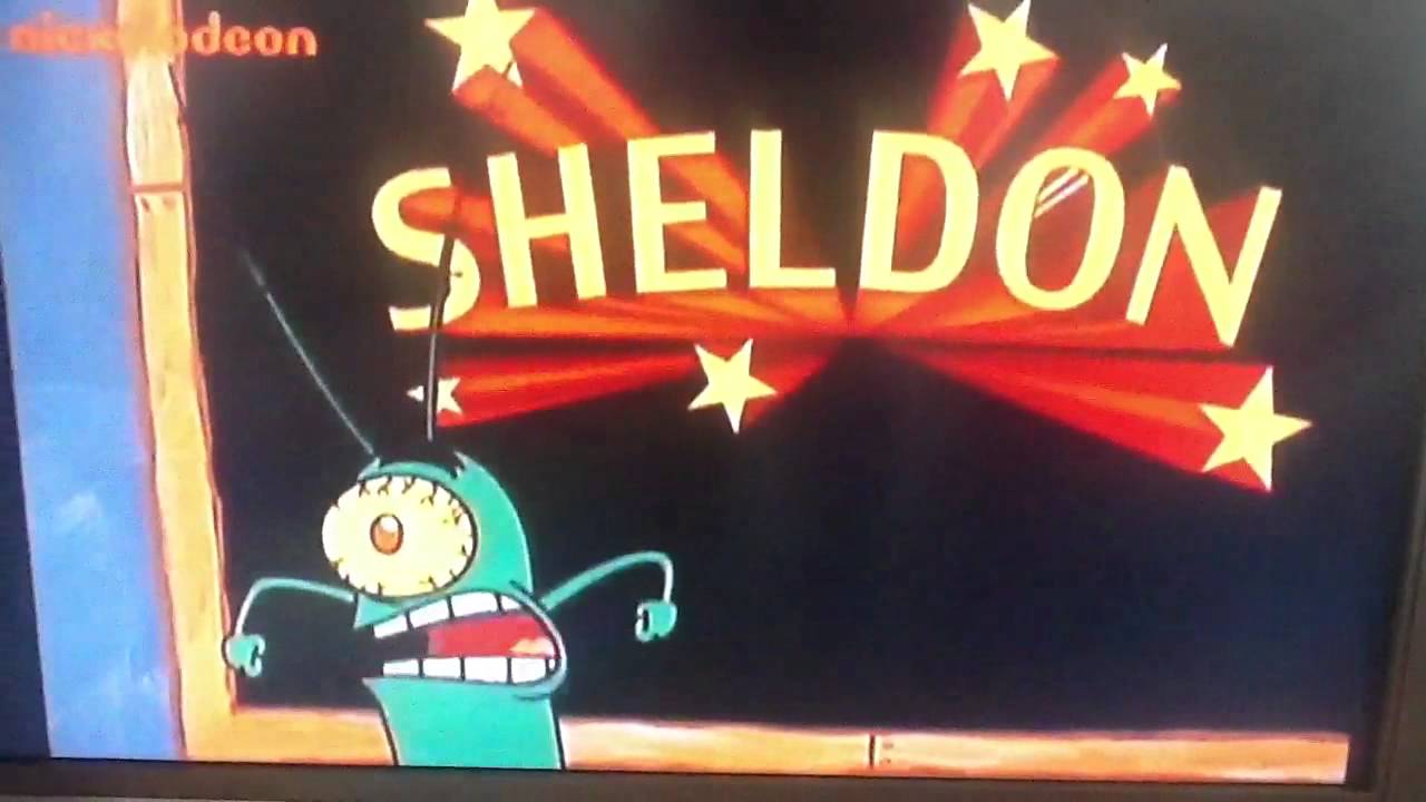 Spongebob - Sheldon Plankton - YouTube