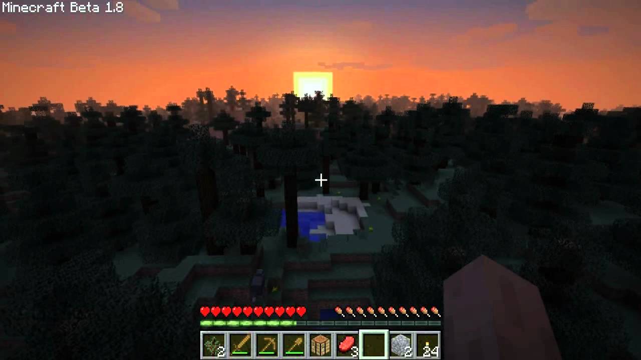 Minecraft Beta Update 1.8 Test Run - YouTube
