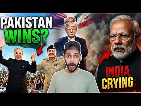 STOP CRYING INDIA - Pakistan Makes Iran–America Ceasefire Happen !!!