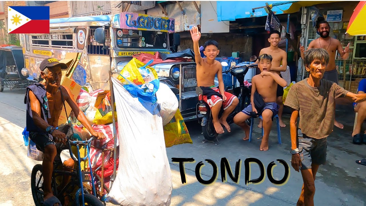 SOLO In Manila's Most 'DANGEROUS' Slum 🇵🇭 TONDO, Philippines - YouTube