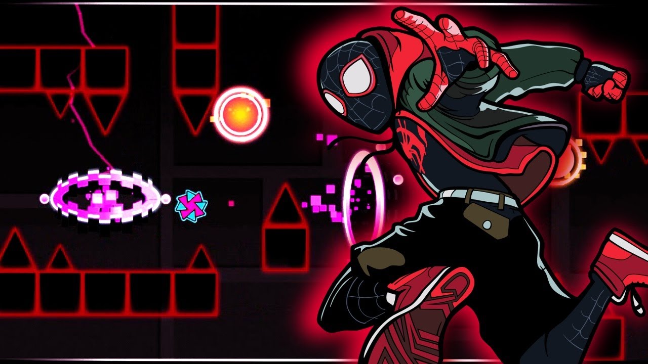 Geometry Dash Layout - I'm Ready (Spiderman: Miles Morales) - YouTube