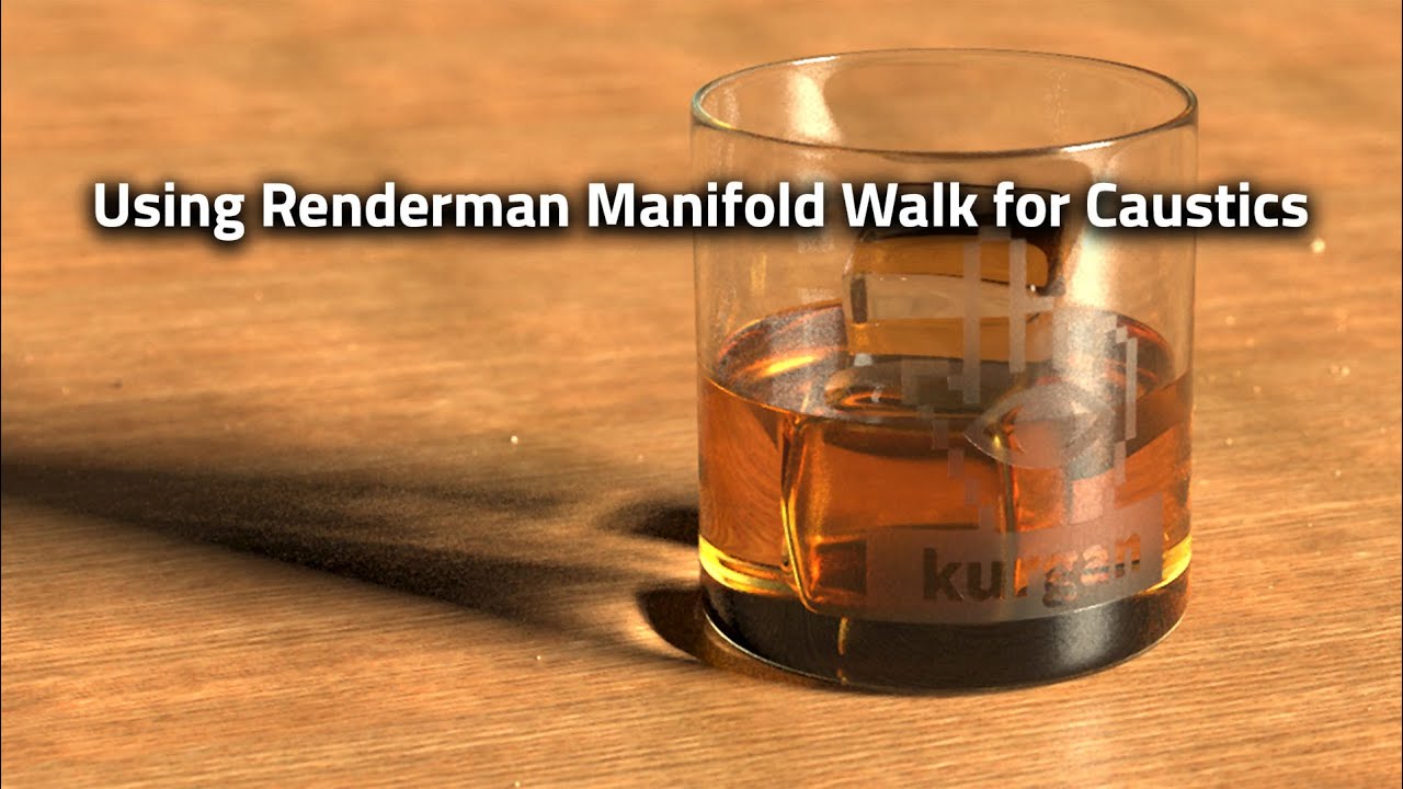 Using Renderman Manifold Walk for Caustics - YouTube