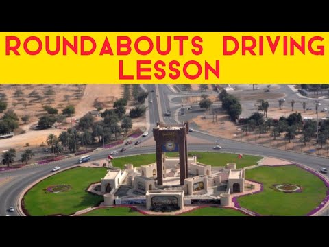 Roundabouts driving lesson | Step by step | Part 5 - YouTube