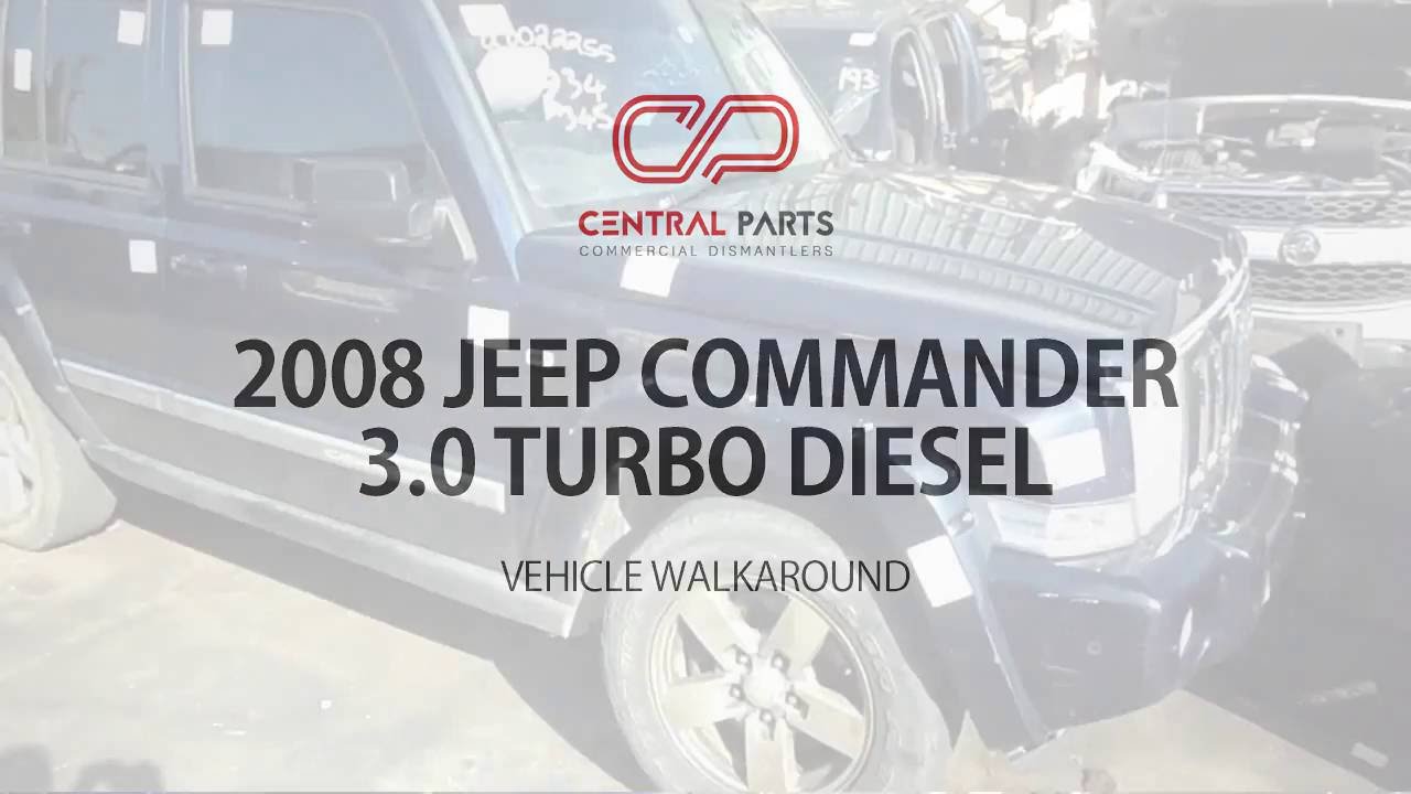 2008 Jeep Commander - Wrecking Walkaround - YouTube