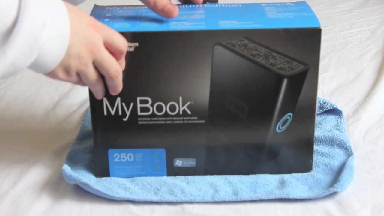 Western Digital My Book Premium Edition 250GB Unboxing... [Review In ...