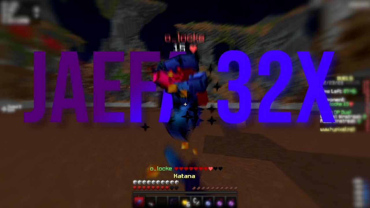 Jaefa 32x Blue (texture pack release) - YouTube