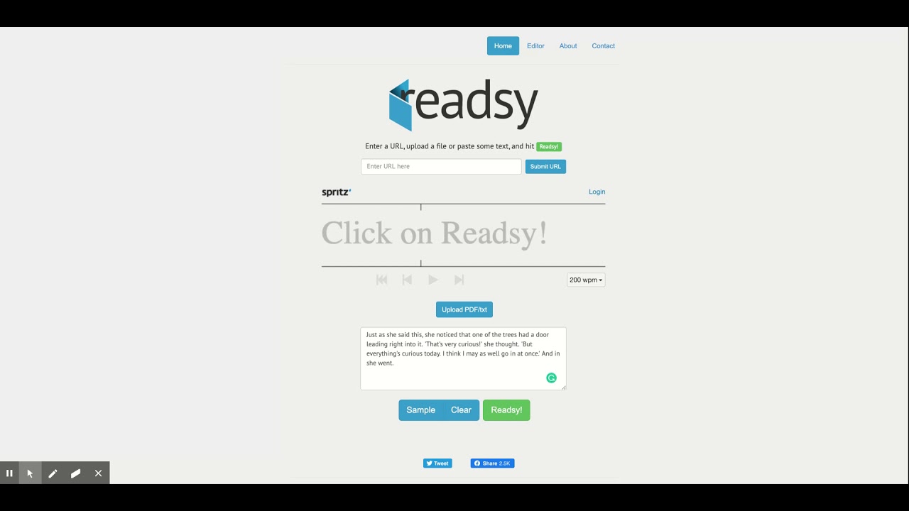 Readsy - YouTube