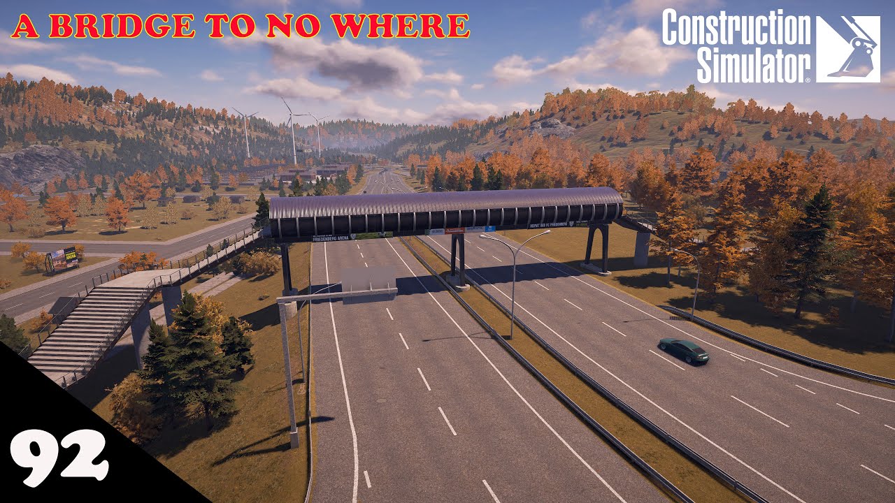 Construction Simulator Ep 92 Going to build a stadium with Sami - YouTube