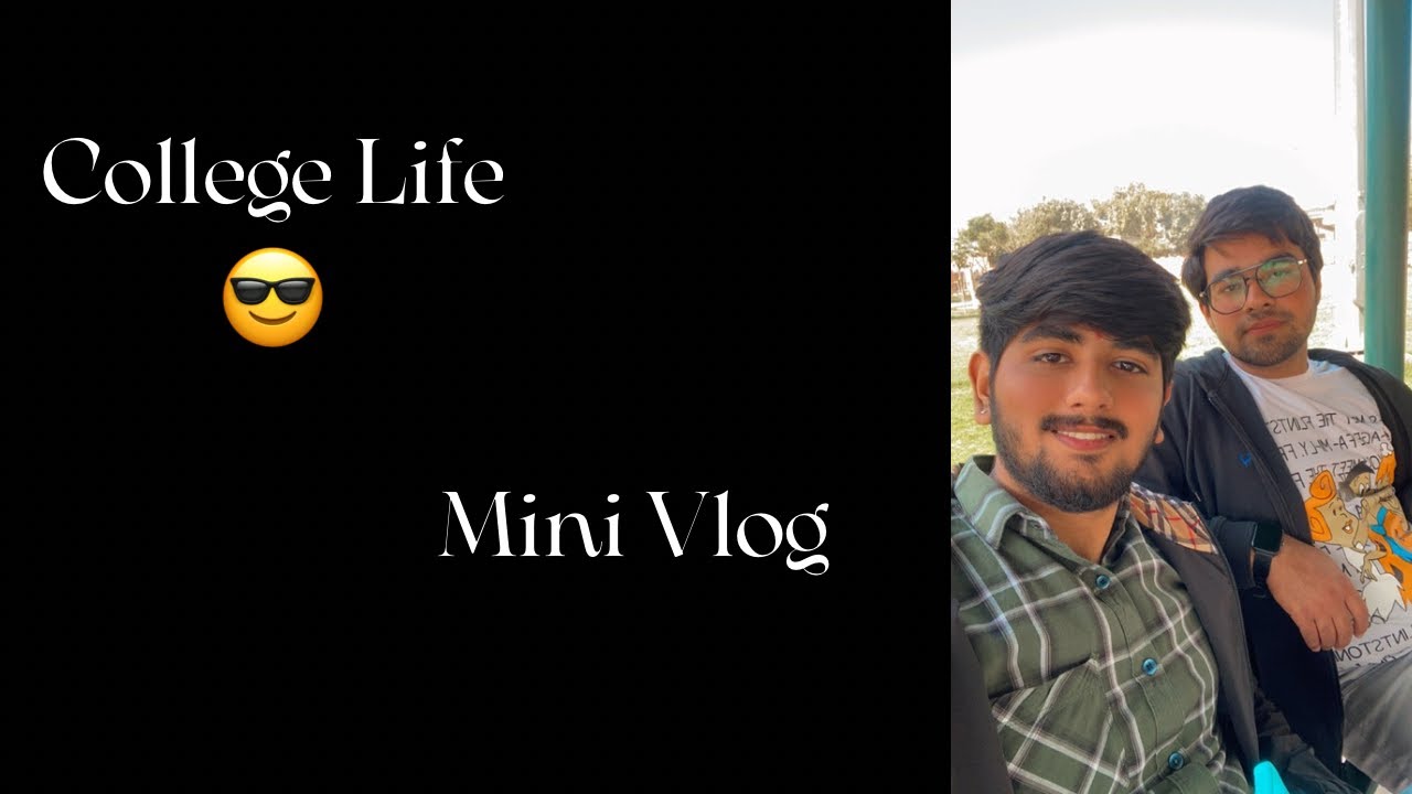First vlog in College || College Life || Vlog 01 - YouTube