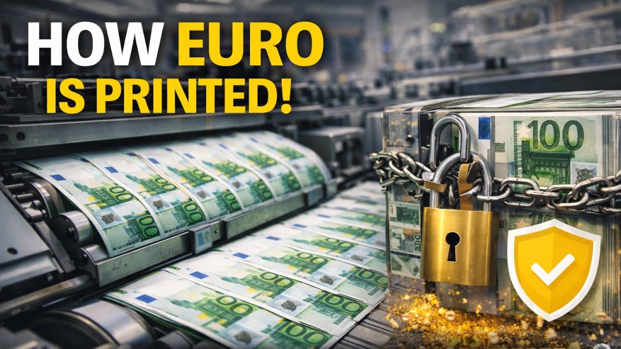 How the Euro Is Printed and Secured | Inside Europe’s Money Factory ...