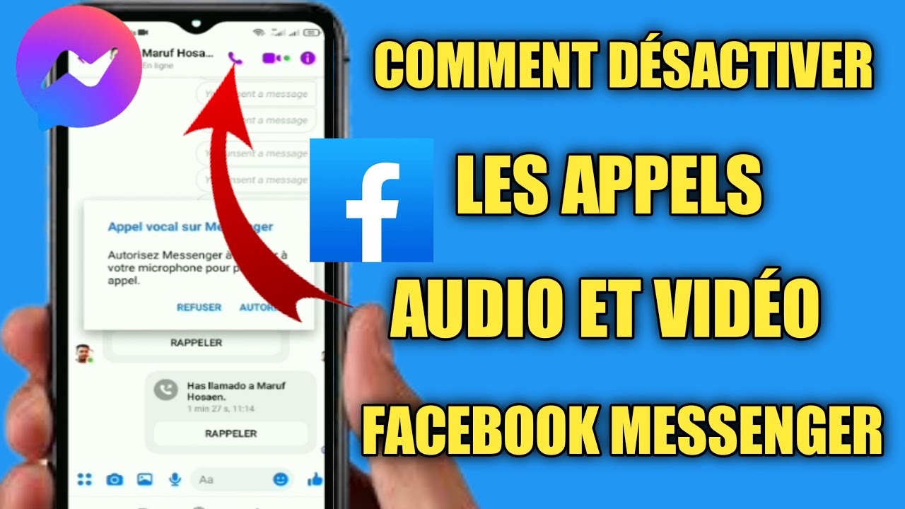Comment désactiver les appels audio et vidéo sur Facebook Messenger ...