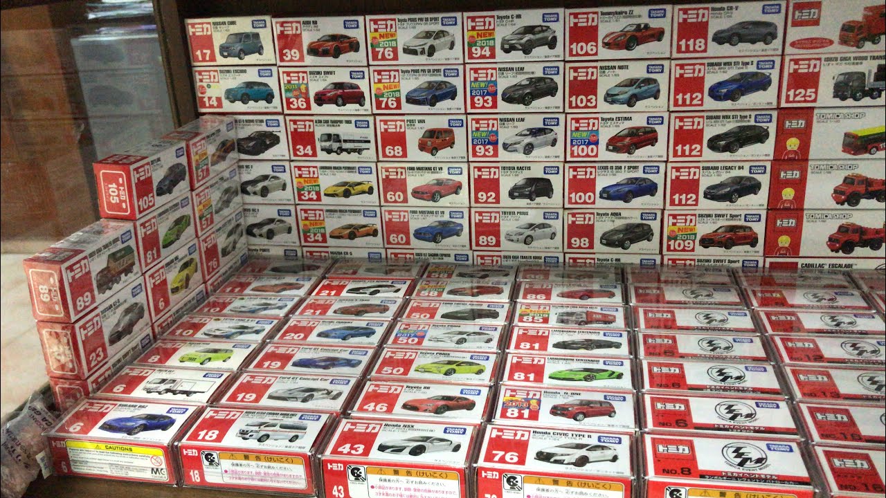 It’s completely changed! Finally an overview of my tomica boxes! (The ...