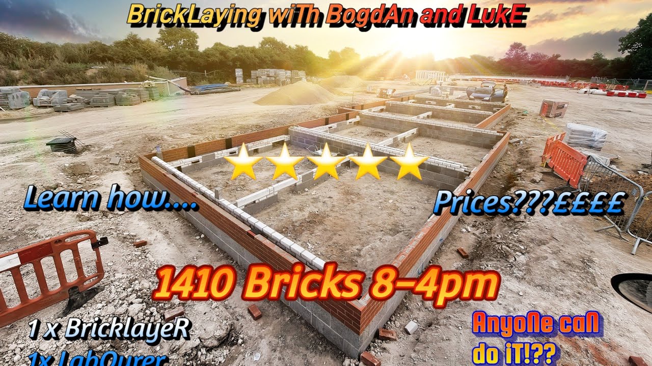 MyPersonal "Super Trowel 2023" in +30° BrickWork iN Footings! # ...