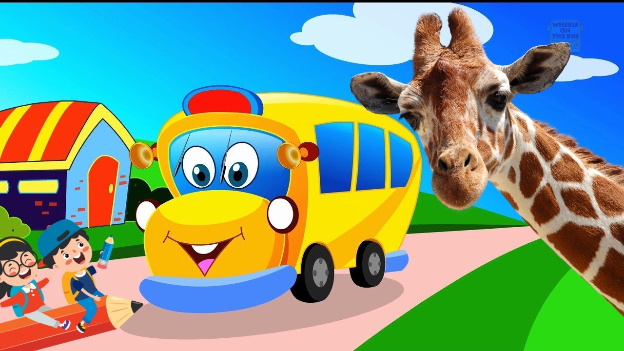 Wheels on the Bus / The Best Car Bus Truck Video /Wheels On The Bus ...