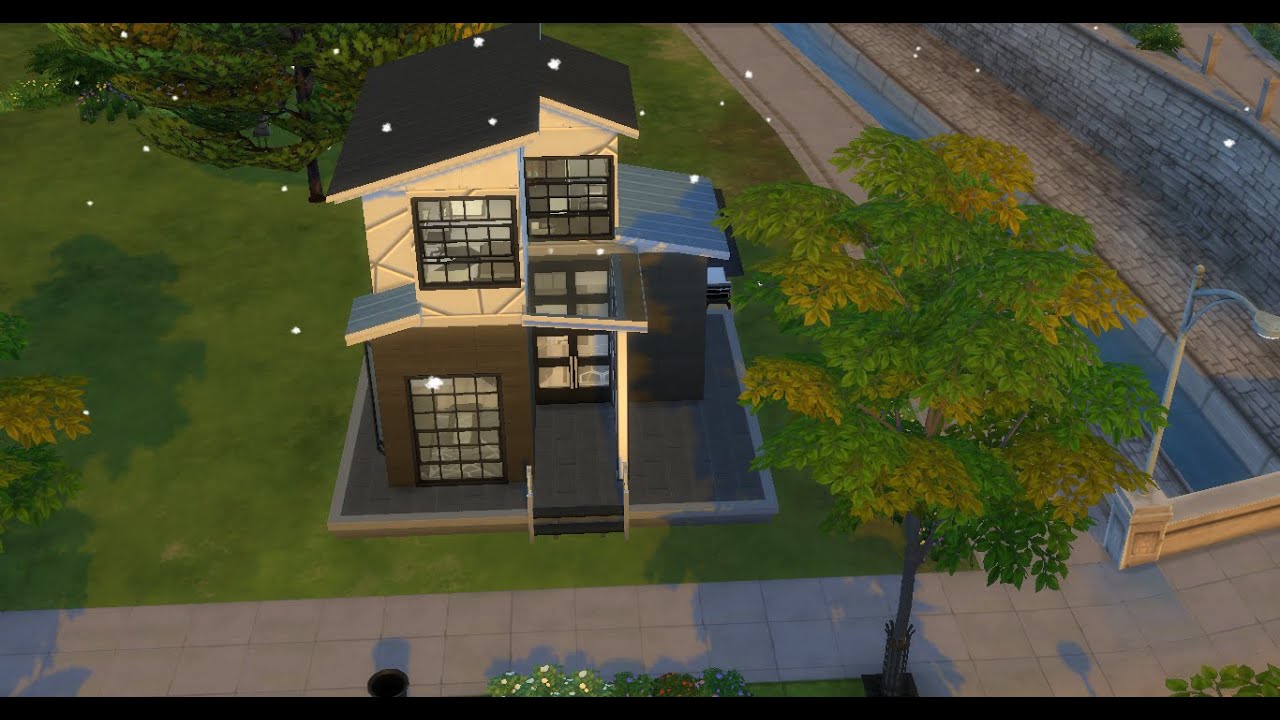 MODERN NEIGHBOR//The Sims 4 Speed Build//New Patch Update - YouTube