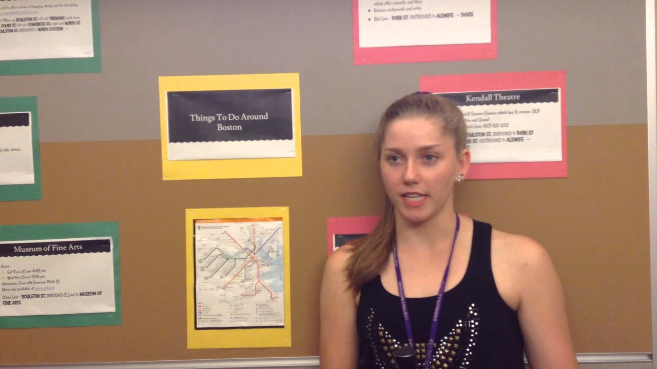 Summer ScriptWriting Class at Emerson College - YouTube