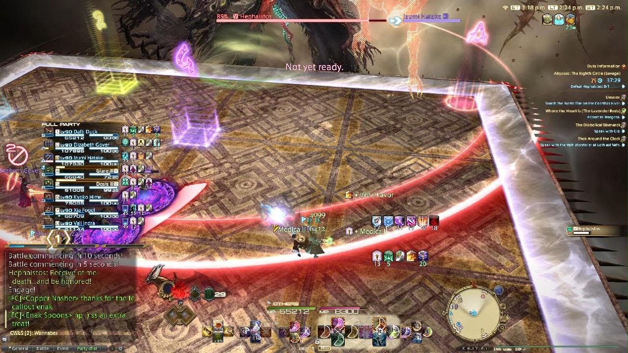 P8S Phase 2 first clear (Party Finder) - YouTube