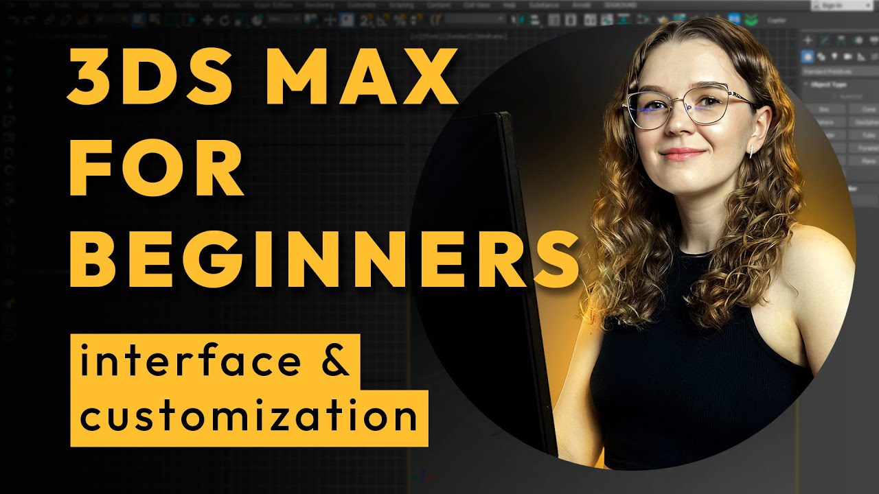 3ds Max for beginners - Interface, workspace customization, scene undo, auto-backup, system ...