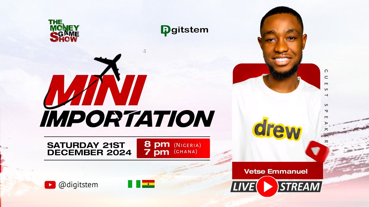 THE MONEY GAME SHOW episode 14 MINI IMPORTATION - YouTube