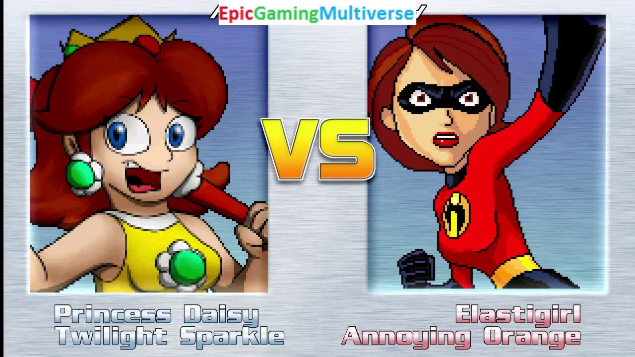 MUGEN Matches / Battles / Fights Of Princess Daisy, Twilight Sparkle ...
