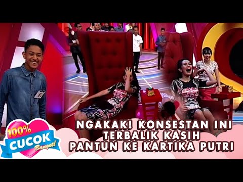 KARTIKA PUTRI DAN PARA HOST AMPE NGAKAK! KONSESTAN INI TERBALIK KASIH PANTUN ROMANTIS - CUCOK 100%