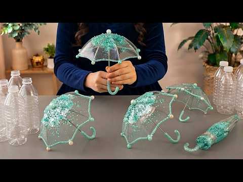 Atık Plastik Şişeden Güzel Bir Şemsiye Yapın ☂️ | Geri Dönüşüm El İşi | Kendin Yap