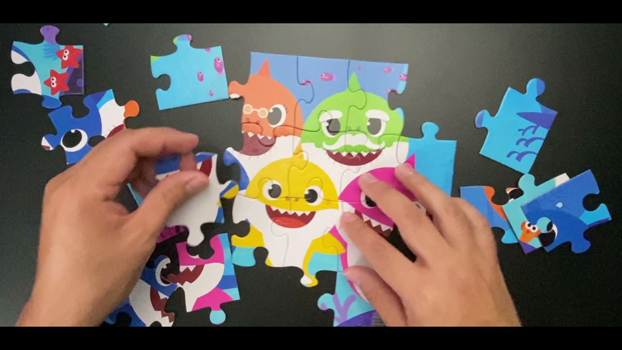 Baby Shark Kids Puzzle - Learn to Identify, Match and Build! - YouTube
