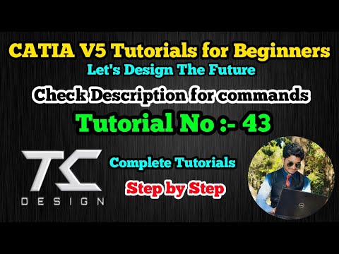 CATIA V5: Thread/Tap & Remove Face Command//Catia Tutorials for Beginners//Learn Catia from ...