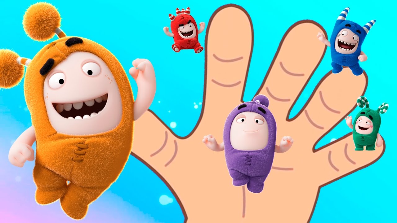 Oddbods Funny Story Finger Family Nursery Rhymes for Kids - YouTube
