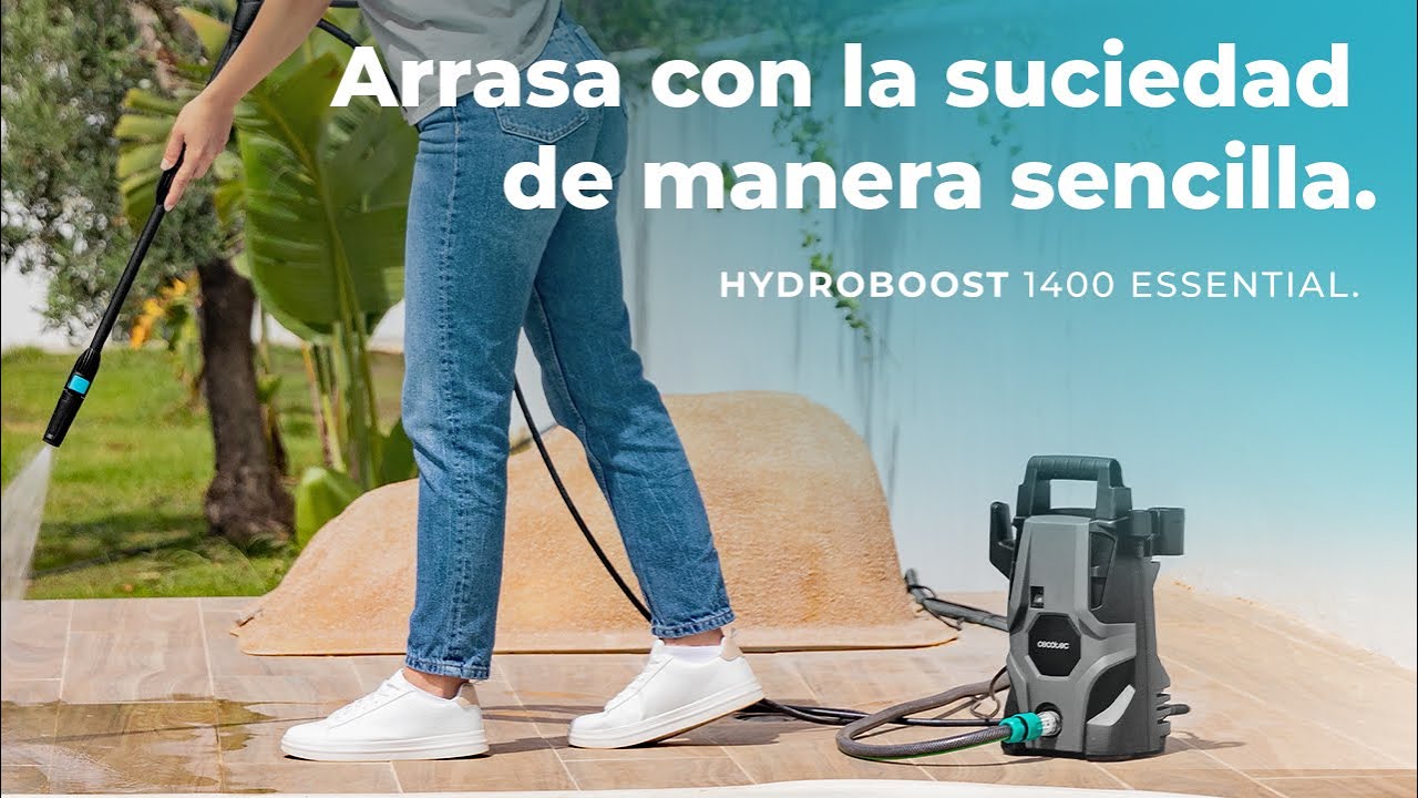 Hidrolimpiadora HydroBoost 1400 Essential especial para el hogar, el ...