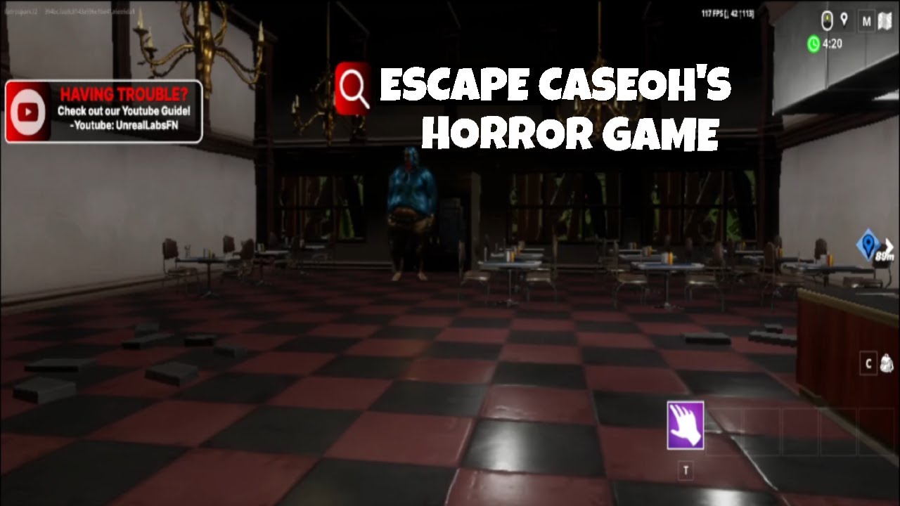 CASEOH'S NEW HORROR GAME BUT ITS IN FORTNITE part #1 - YouTube
