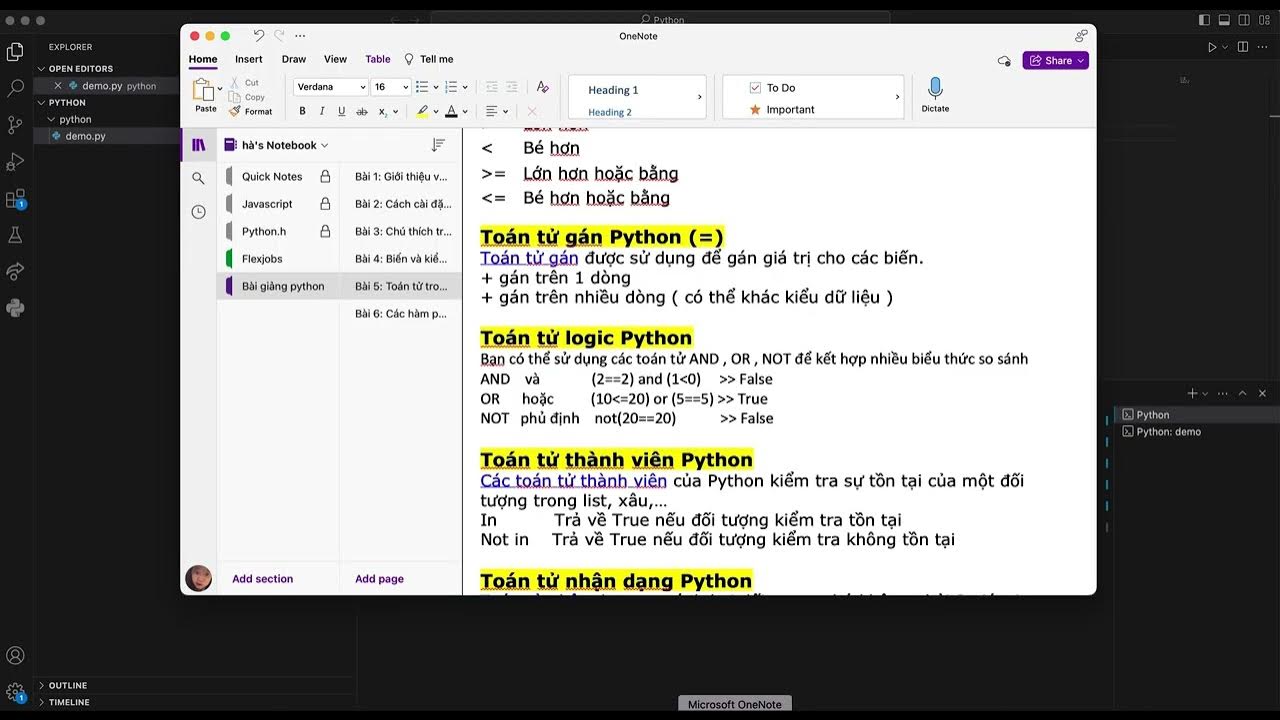 [IU-CLUB]- Toán tử trong Python - YouTube