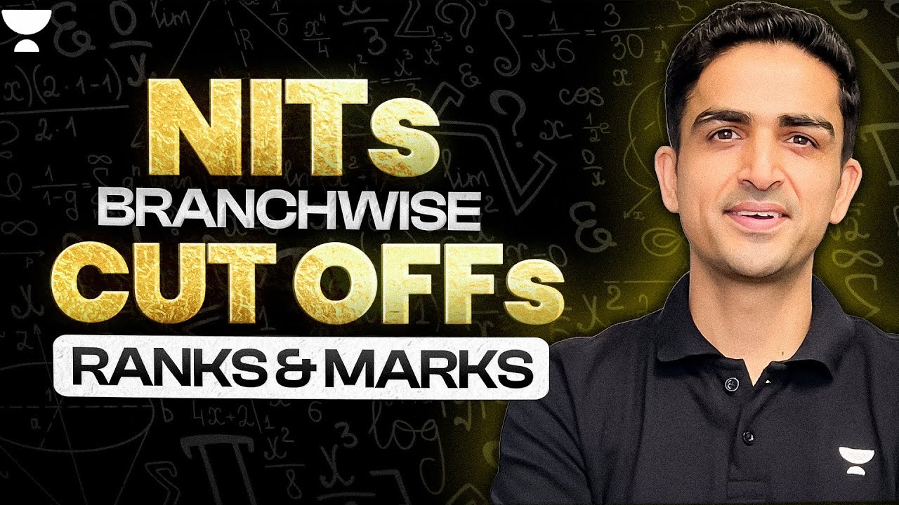 All NITs Cut-Off Analysis | Branch wise Ranks & Marks Cut-off - YouTube