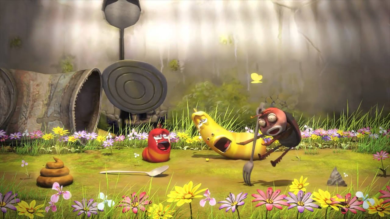 LARVA Season 1 Laughing - YouTube