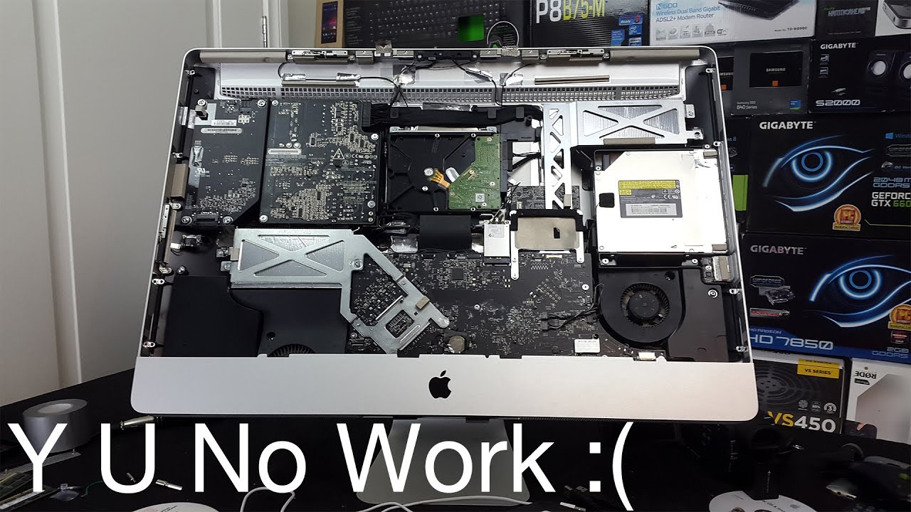 Dead imac part 1 - YouTube