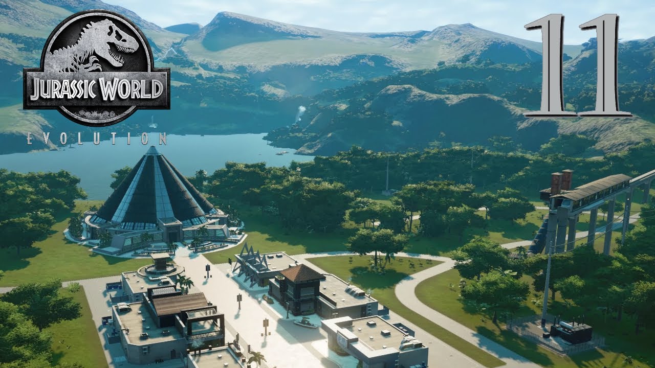 Isla Tacano!!!! - Let's Play Jurassic World Evolution Ep. 11 - YouTube