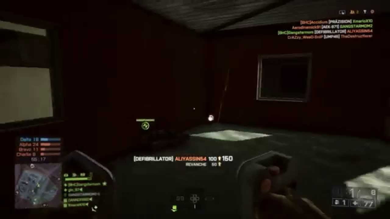 BF4 - Defibrillator only! - YouTube