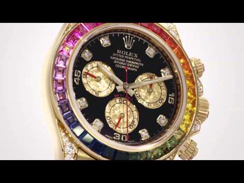 Rolex Cosmograph Daytona rainbow at Baselworld 2012
