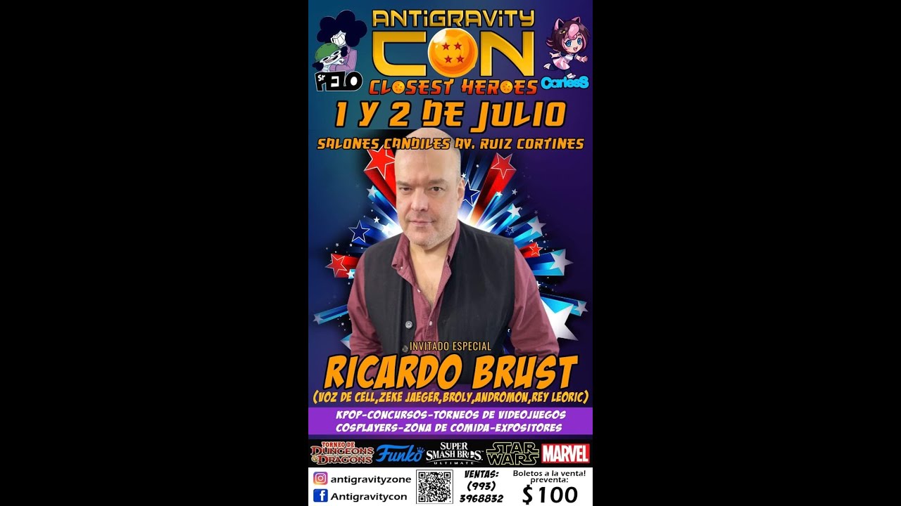 Ricardo Brust en la Antigravitycon Closest Heroes: Conferencia Completa ...