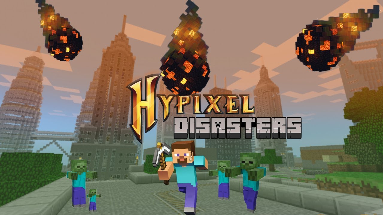 Survivre a des catastrophes dans minecraft ?! (Hypixel Disaster) - YouTube