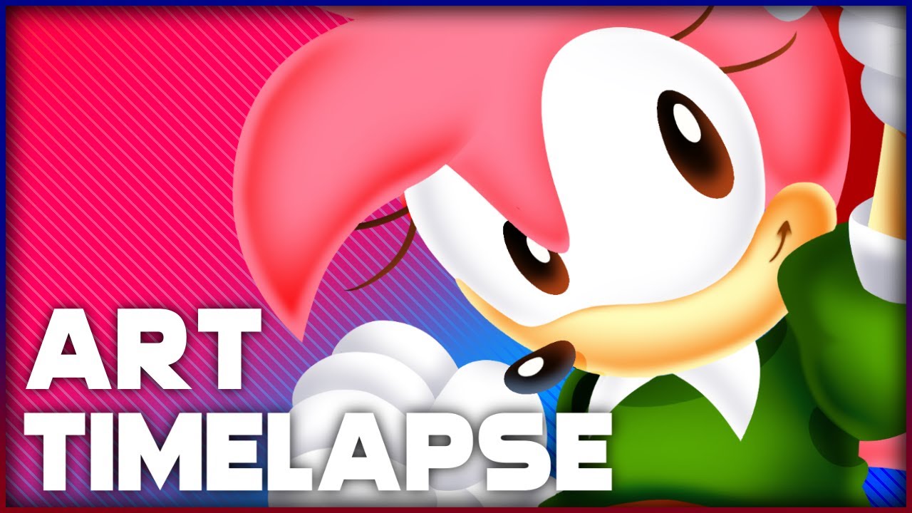 Classic Amy Art Timelapse | ANGX Draws #4 - YouTube