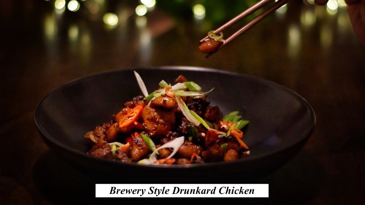 Brewery Style Chicken Drunkard Chicken | Chef Style Alcoholic Chicken ...