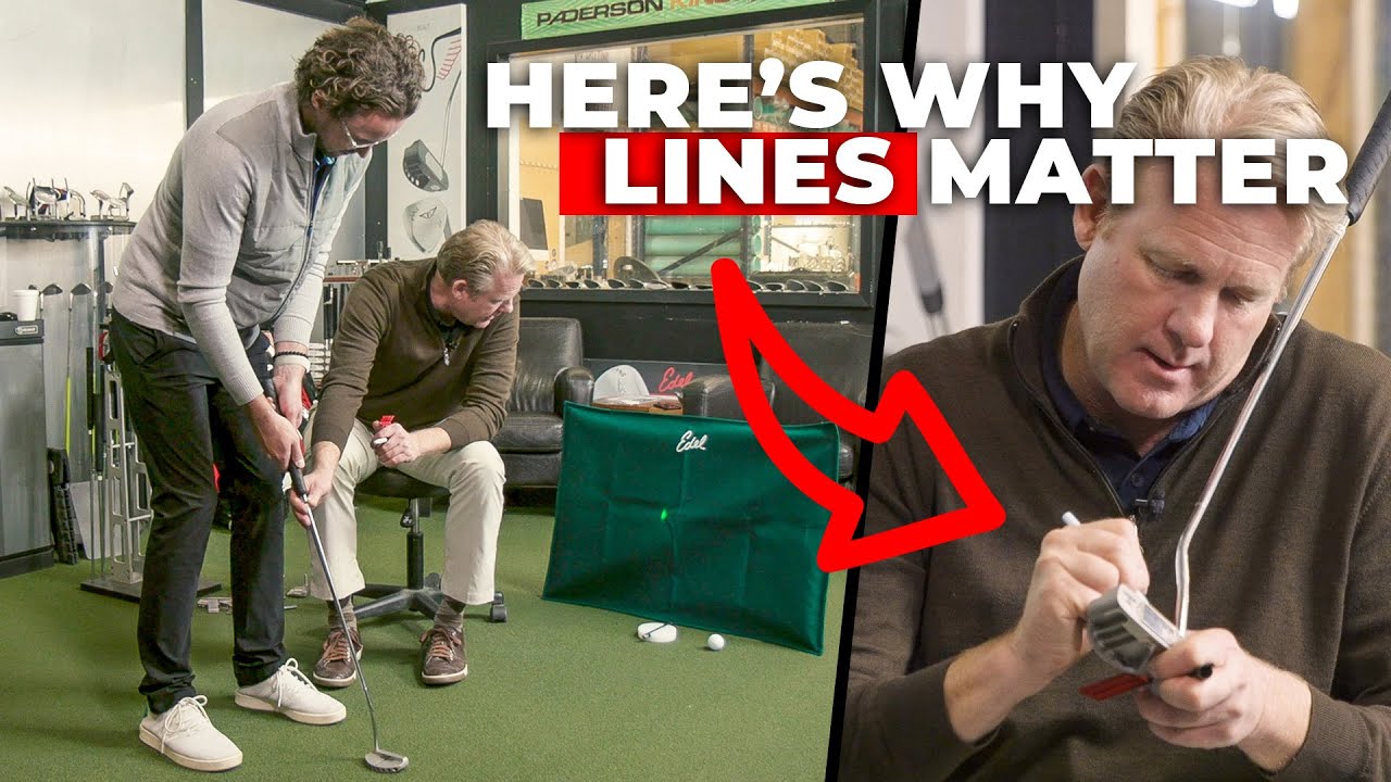 How LINES impact putter aim [Putting Roadmap] - YouTube