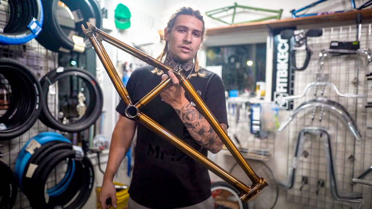 NEW BMX BIKE - S&M BTM Frame - YouTube
