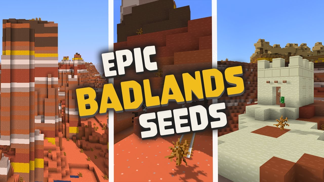 Top 3 Best Badlands | Mesa Biome Seeds for Minecraft | Java Edition ...