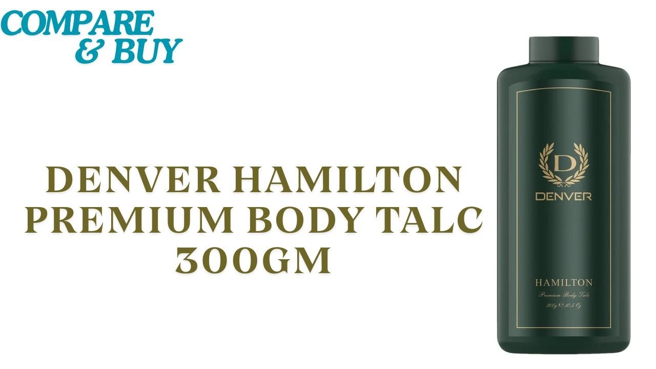 Denver Hamilton Premium Body Talc 300gm - YouTube
