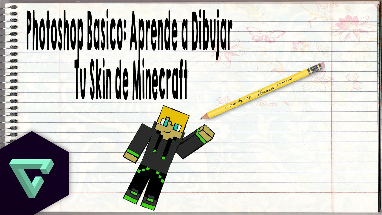 Photoshop Basico: Aprende a Dibujar Tu Skin de Minecraft - YouTube