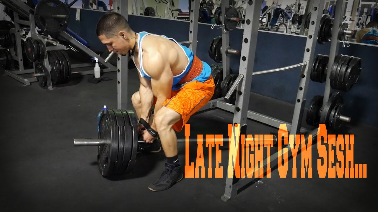 NEW CAMERA! Late Night Gym Session. - YouTube