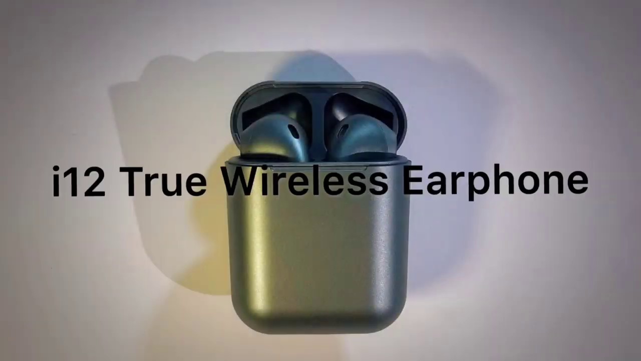 【Electron】 i12 True Wireless Earphones Appearance - YouTube